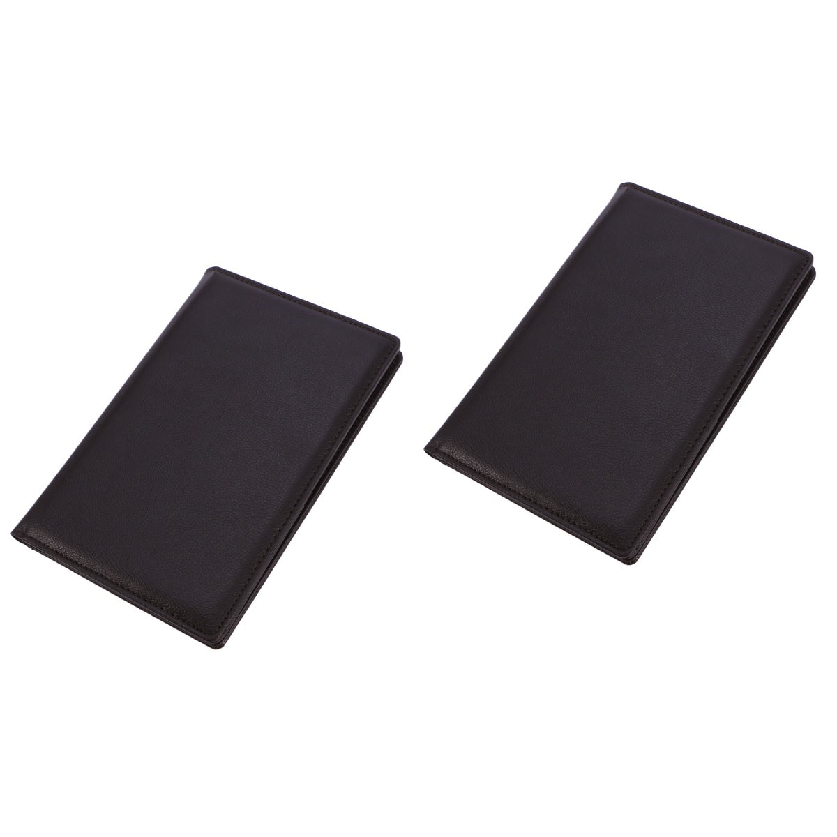 WORGEOUS 2pcs PU Leather Menu Folder Guest Check Presenter with Pen ...
