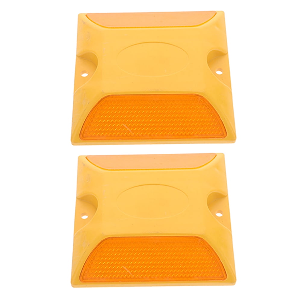 WORGEOUS 2pcs Pavement High Visibility Reflectors For Night Safety ...