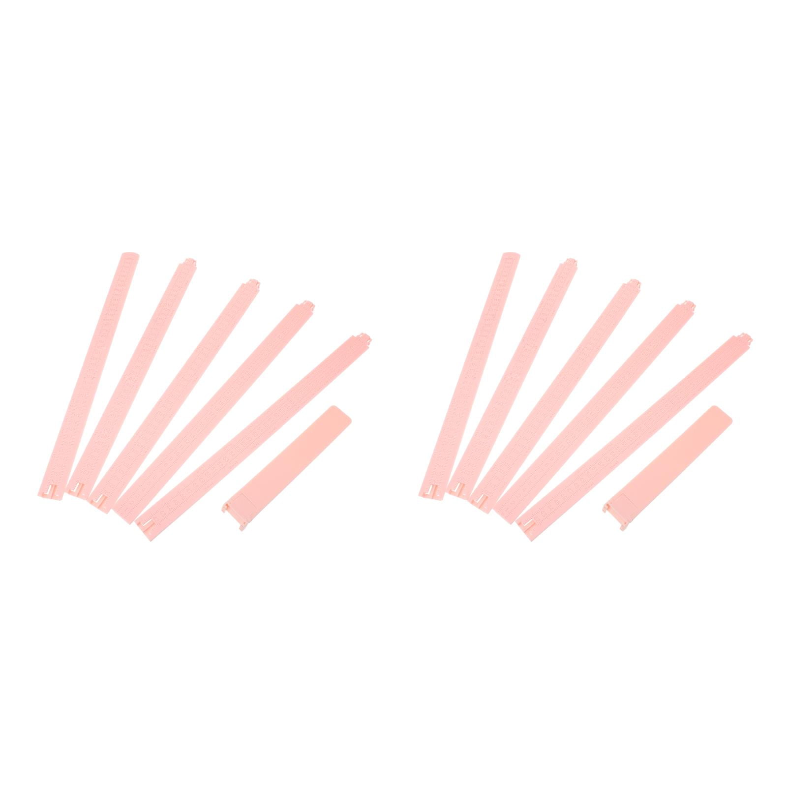 WORGEOUS 2pcs Plastic Kids Height Measurement Ruler Kids Growth Chart ...