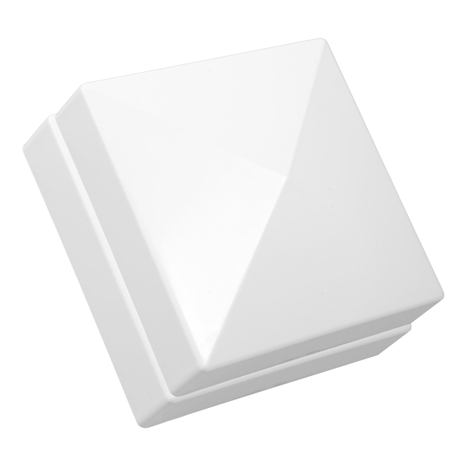 WORGEOUS 2pcs Plastic Post Top Caps Fence Post Caps Deck Post Caps ...