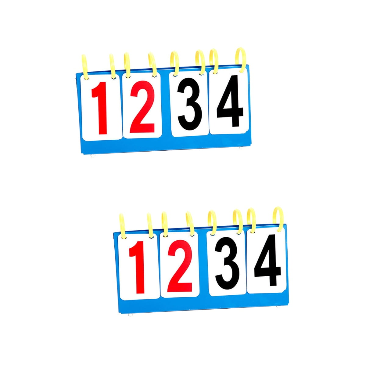 WORGEOUS 2pcs Portable 4- Table Scoreboard Durable Scoring Marker Score ...