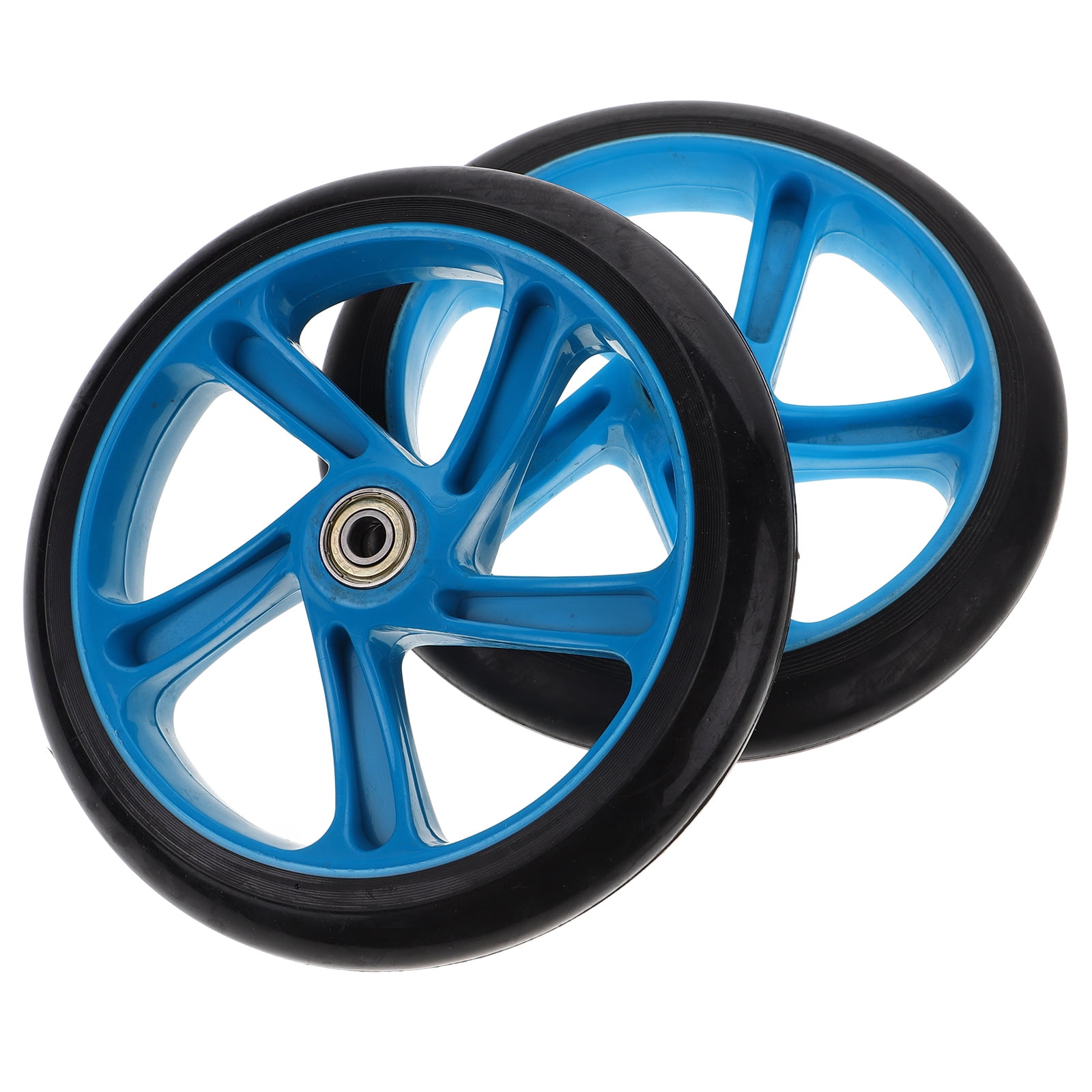 WORGEOUS 2pcs Practical Wheels Anti-wear Skateboard Wheels High Elasticity Pu Replacement Wheels ...