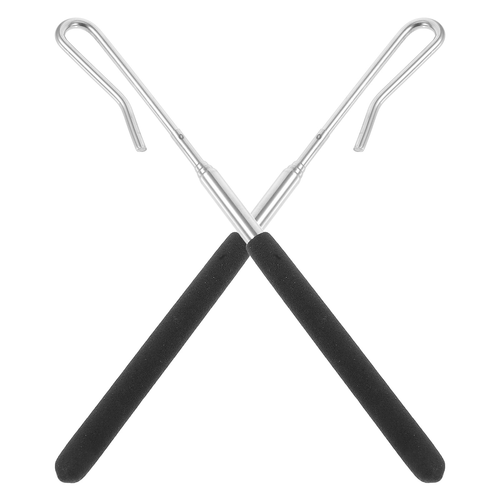 WORGEOUS 2pcs Puppet Handles Arm Control Metal Rod Stainless Steel Doll ...