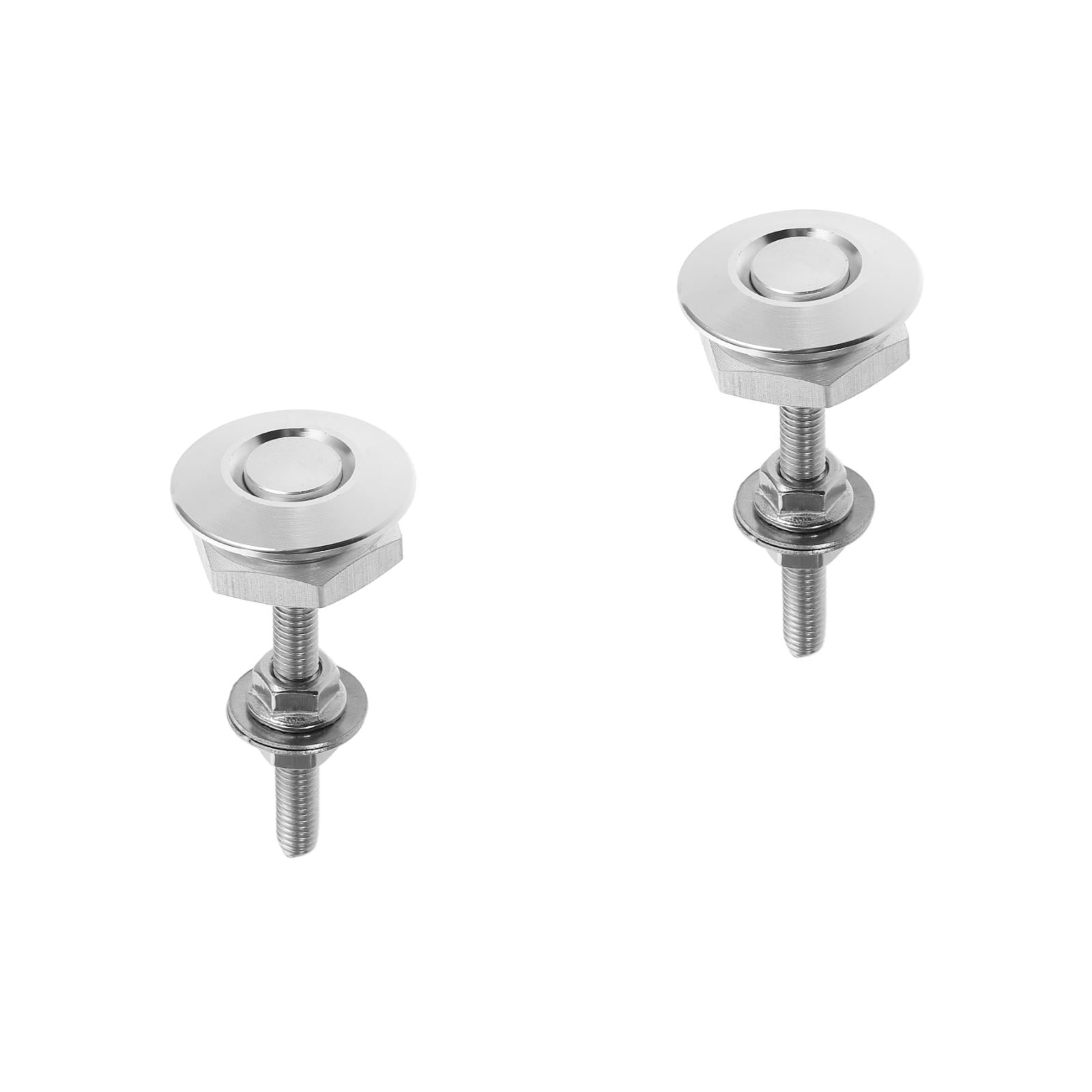 WORGEOUS 2pcs Quick Latch Hood Pin Quick Latch Bumper Release Quick ...