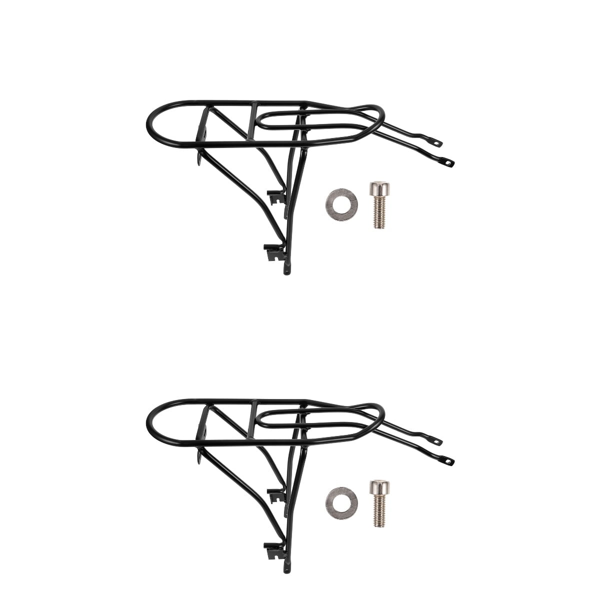WORGEOUS 2pcs Rear Bike Rack Bike Rear Rack Bike Rack for Back of Bike ...