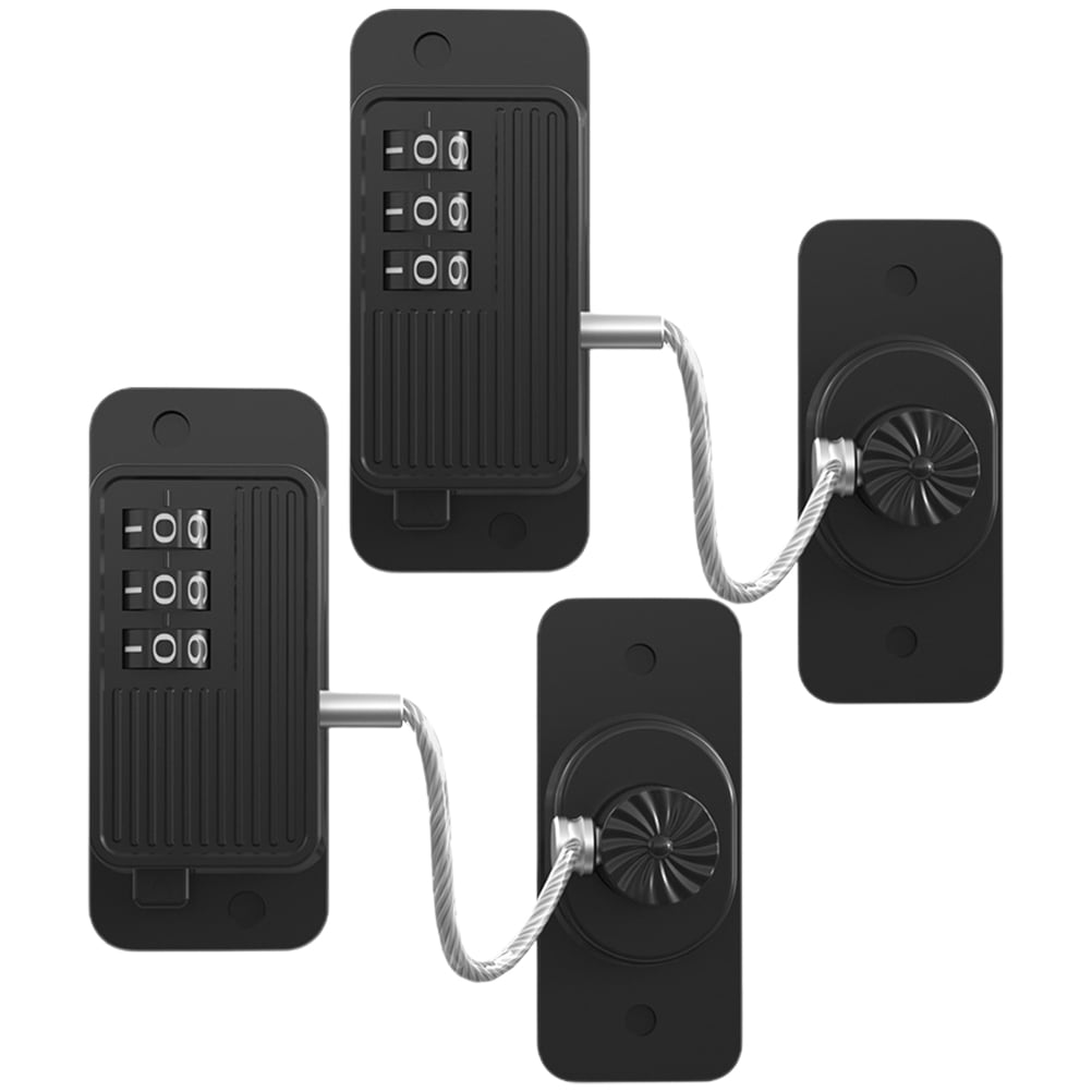WORGEOUS 2pcs Refrigerator Locks Password Locks Freezer Drawer Locks ...