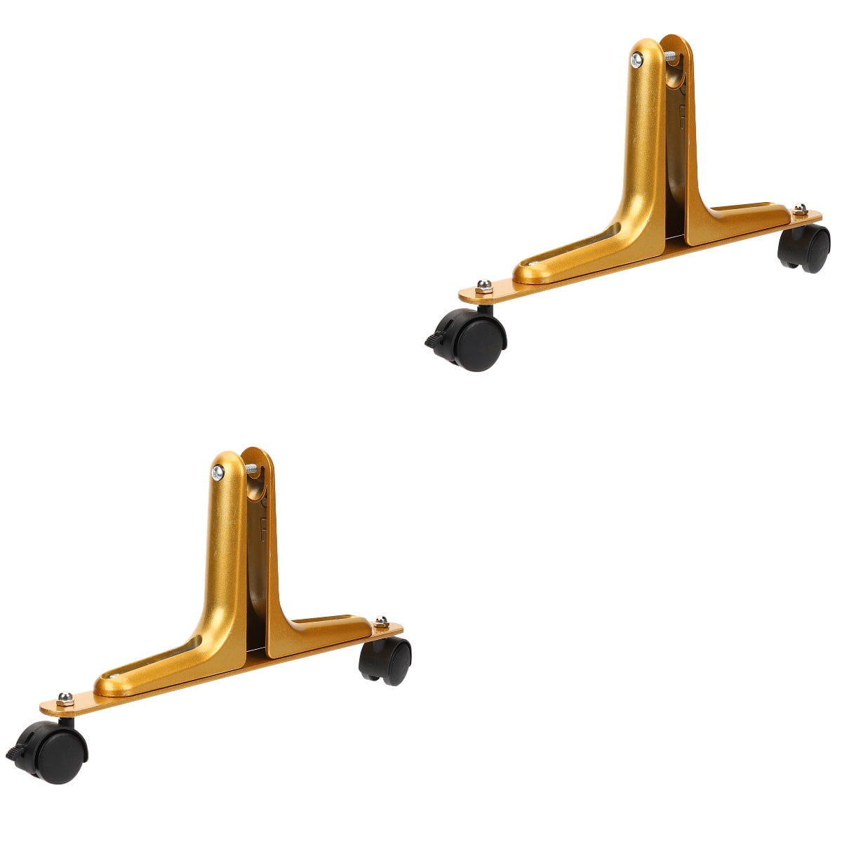 WORGEOUS 2pcs Room Divider Floor Stand Divider Base Roller Screen Feet ...