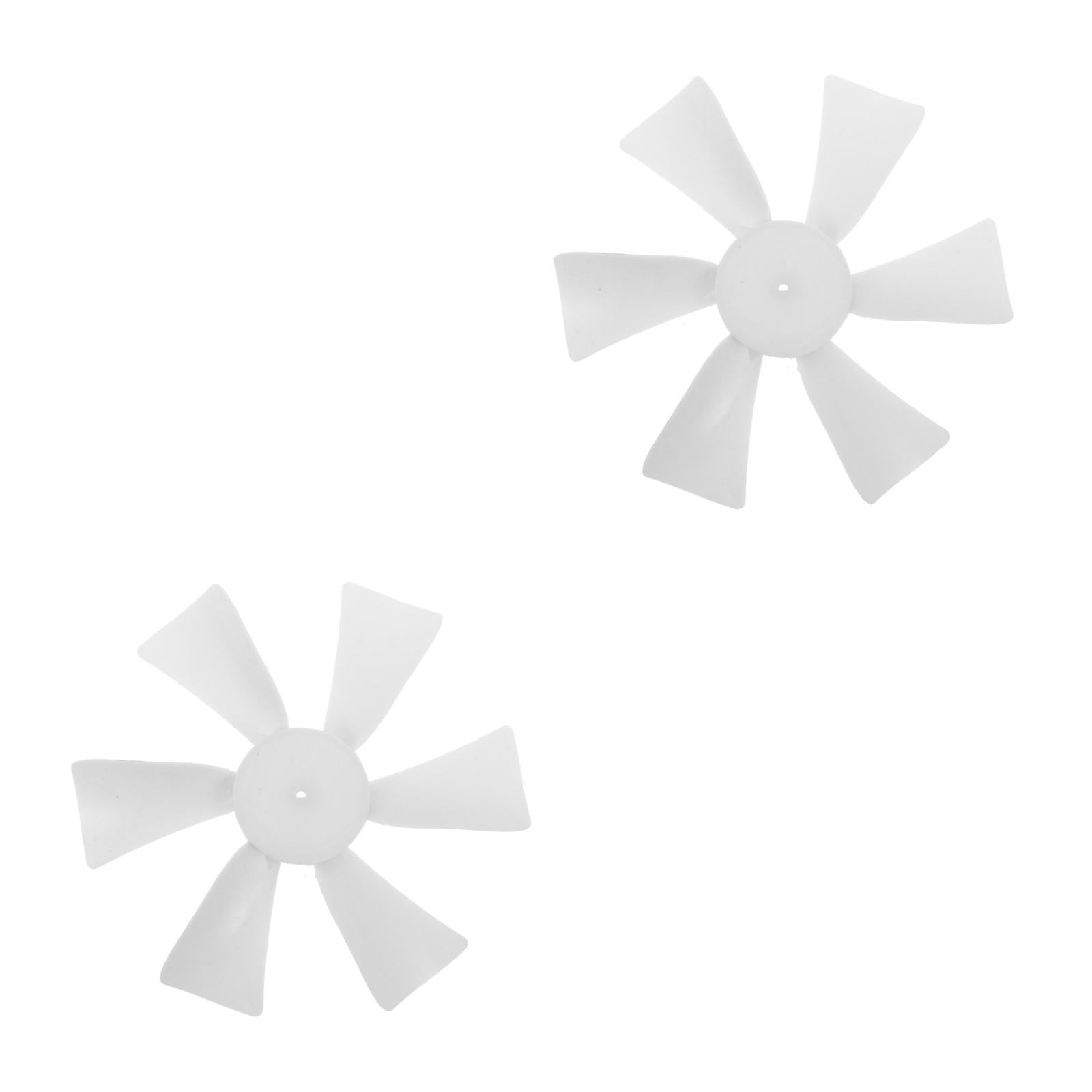 WORGEOUS 2pcs Rv Vent Fan Blade Replacement D-Shaft Rv Roof Vents Range ...