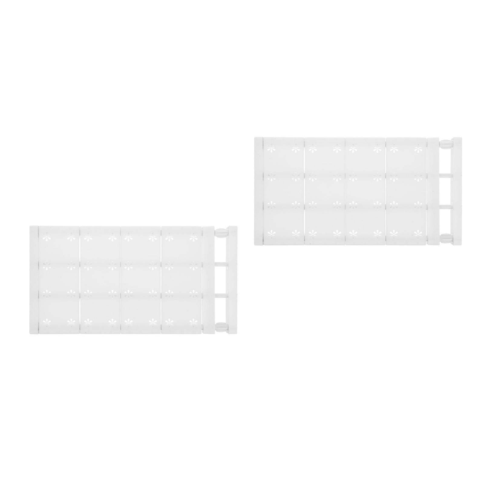 WORGEOUS 2pcs Shelf Divider Expandable Shelf Small Locker Organizer ...