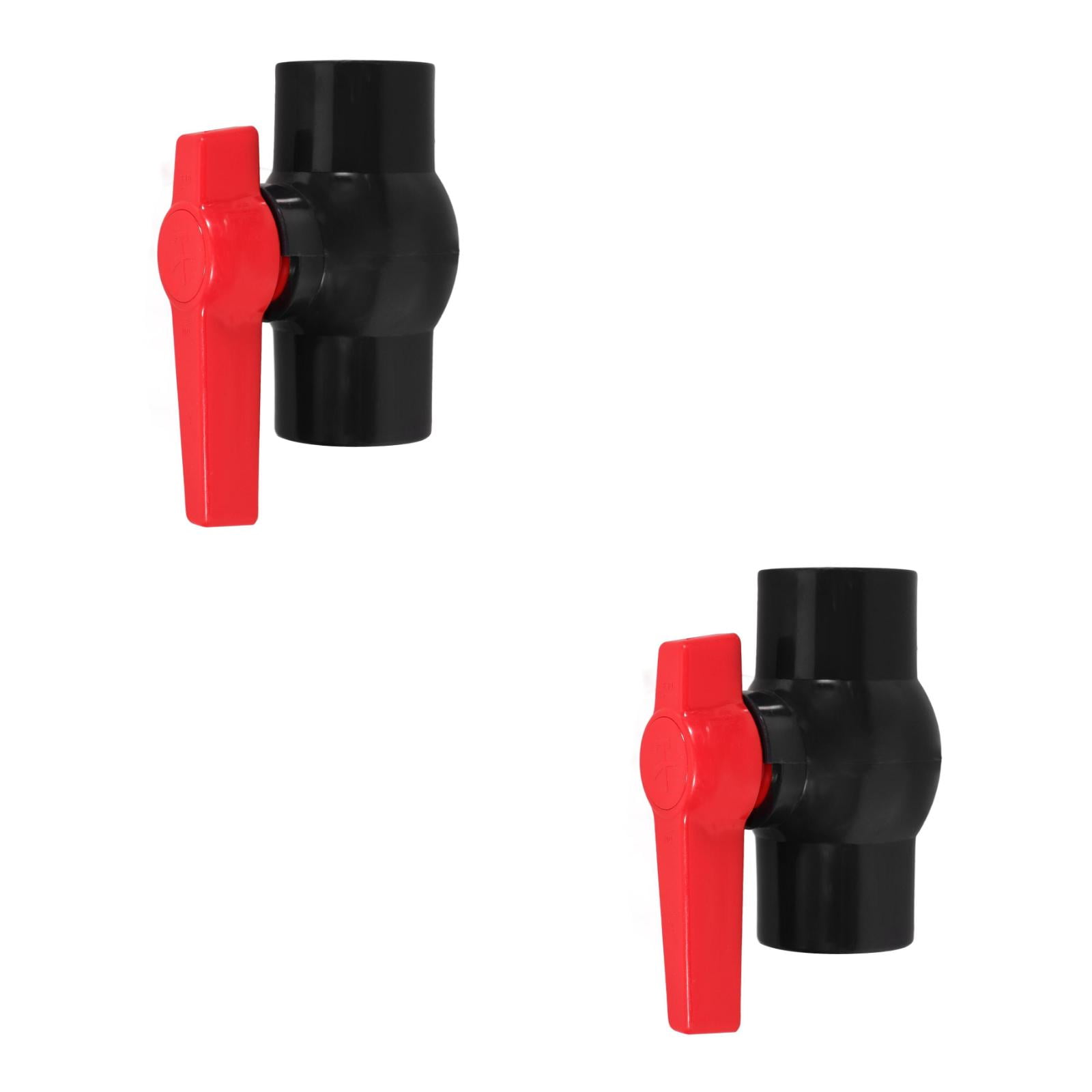 WORGEOUS 2pcs Shut Off Valve Washer Water Pipe Fitting Flow Control ...