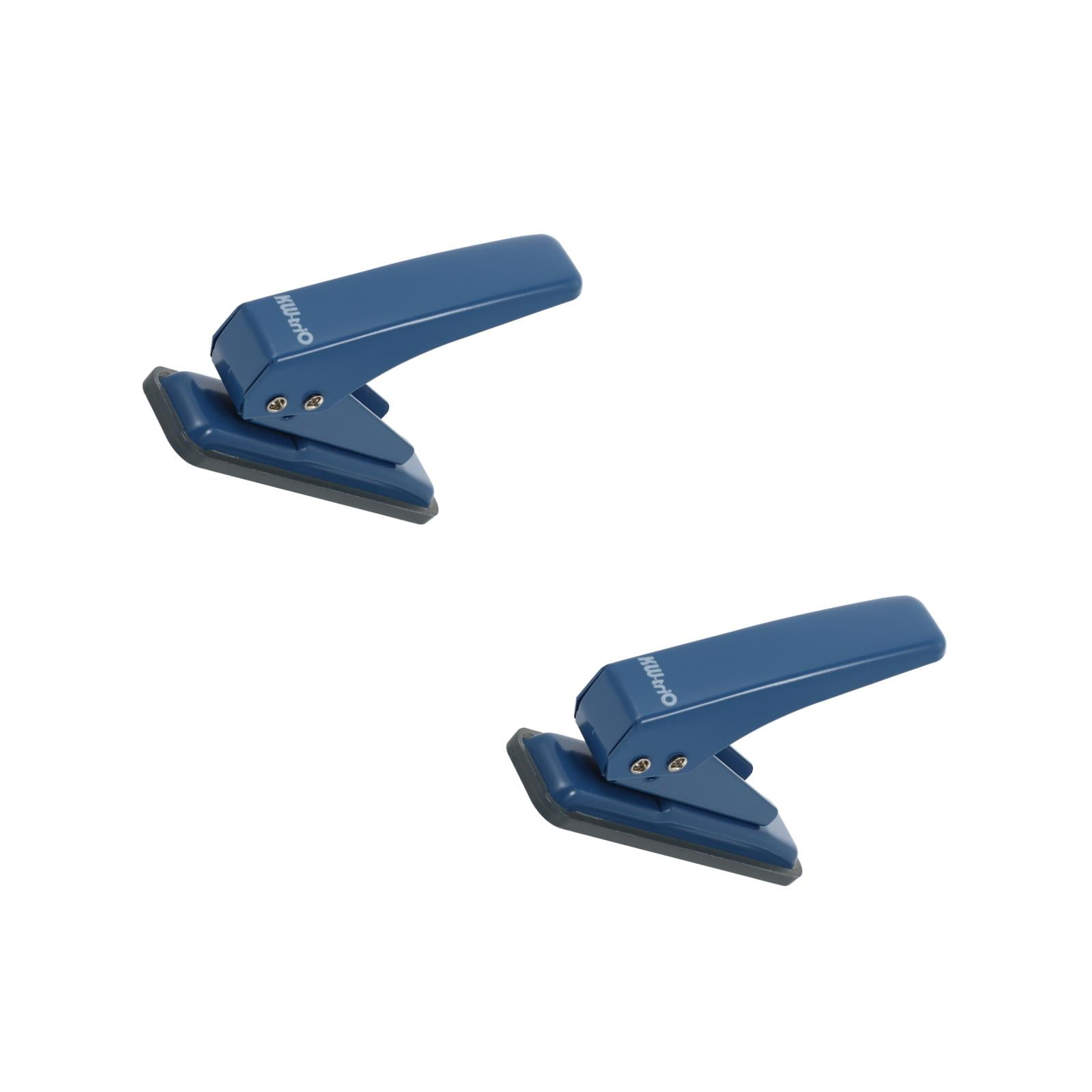 WORGEOUS 2pcs Single Hole Paper Punch Heavy Duty Handheld Hole Puncher ...