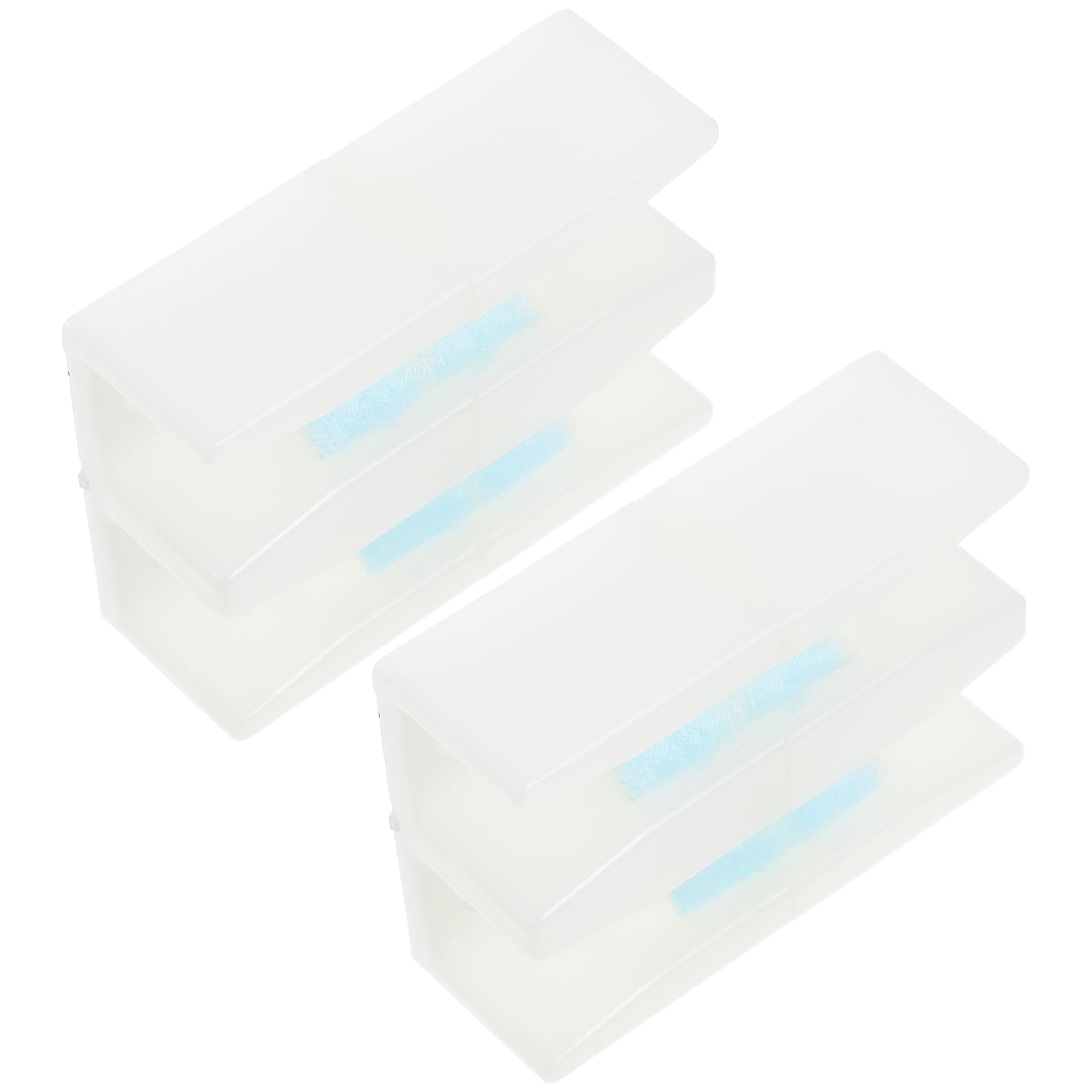 WORGEOUS 2pcs Sliding Shower Door Bottom Guide Sliding Door Track And ...