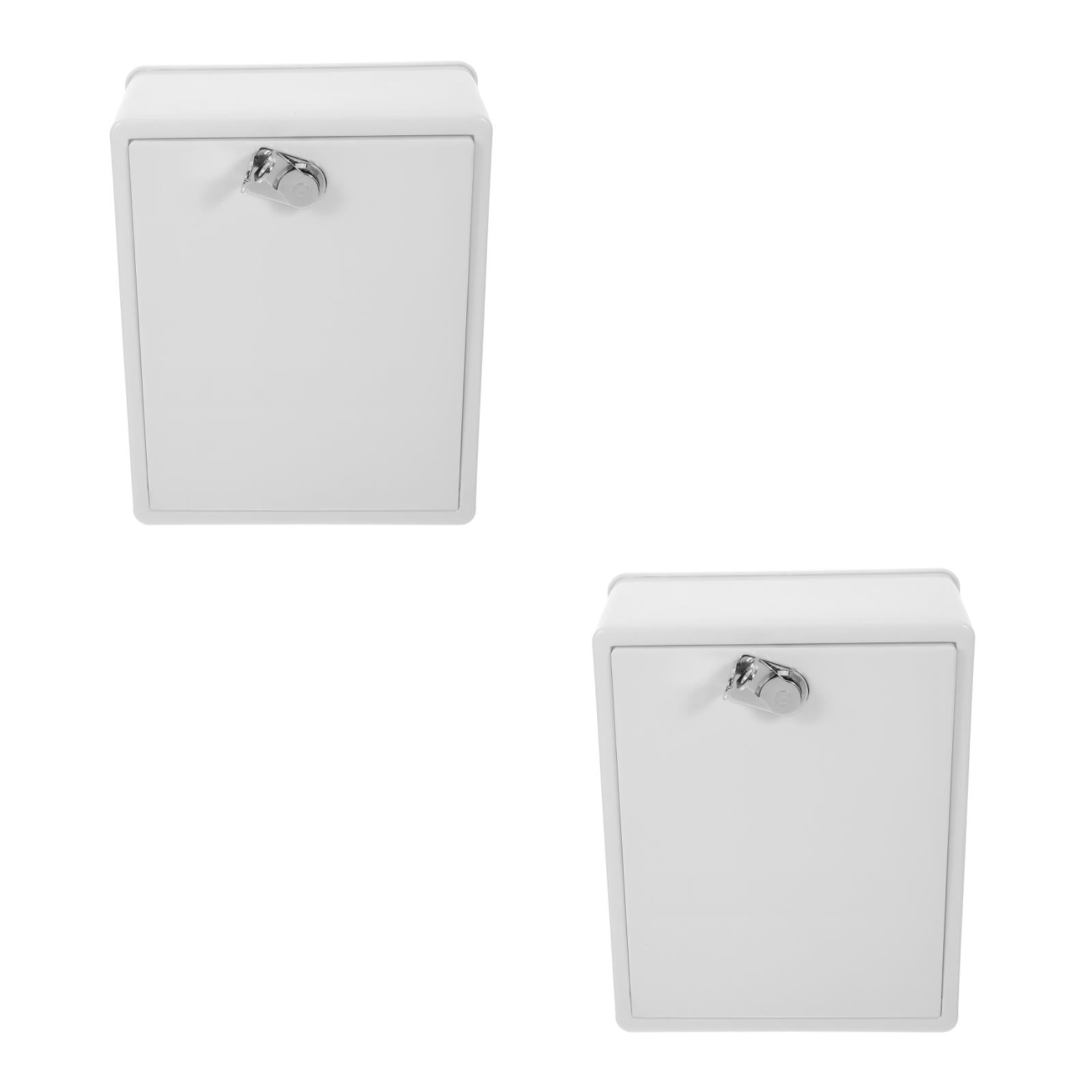 WORGEOUS 2pcs Box For Outside Locking Mailbox Delivery Box For Packages ...
