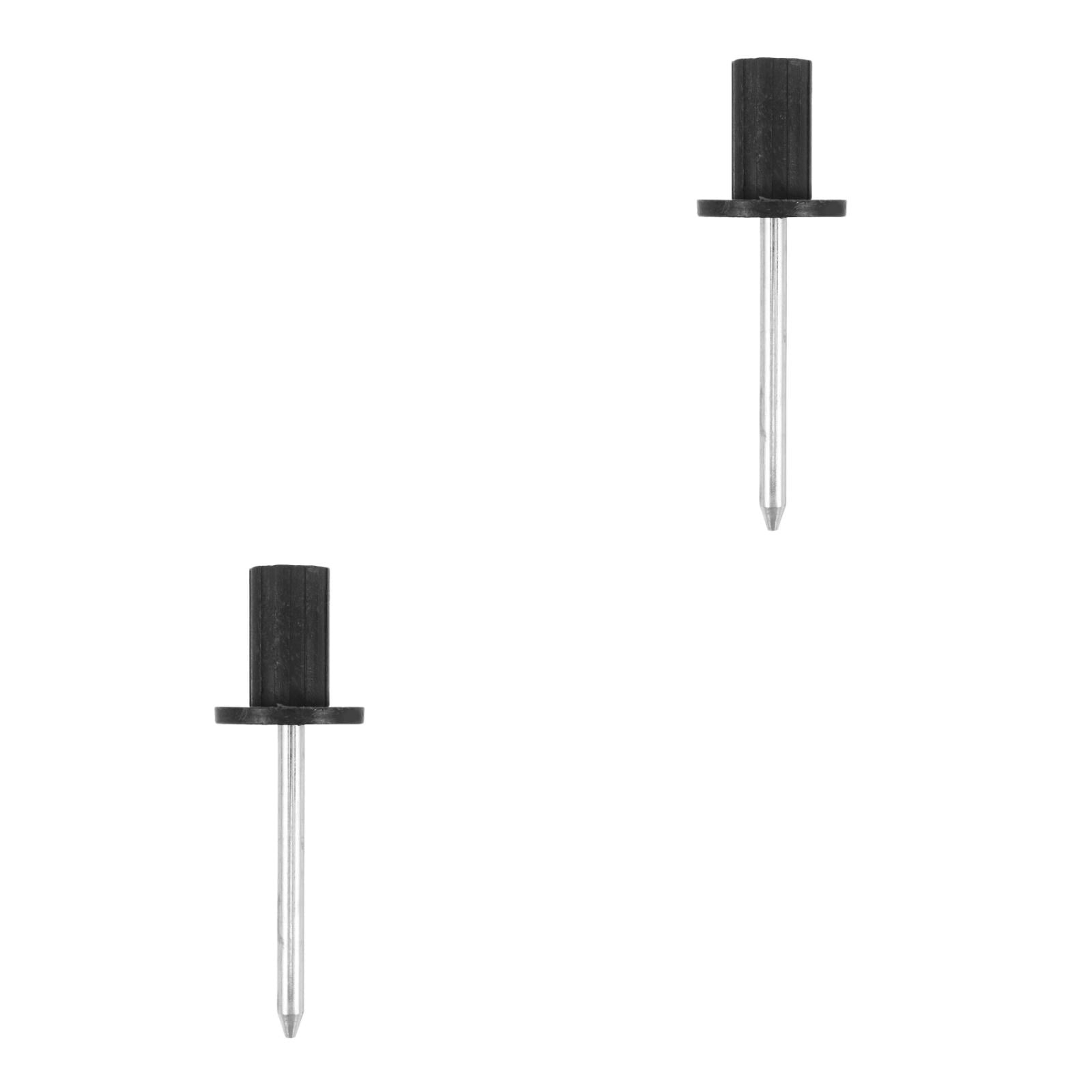 WORGEOUS 2pcs Soccer Pole Fixing Stake Corner Flag Spike Flagpole Base ...