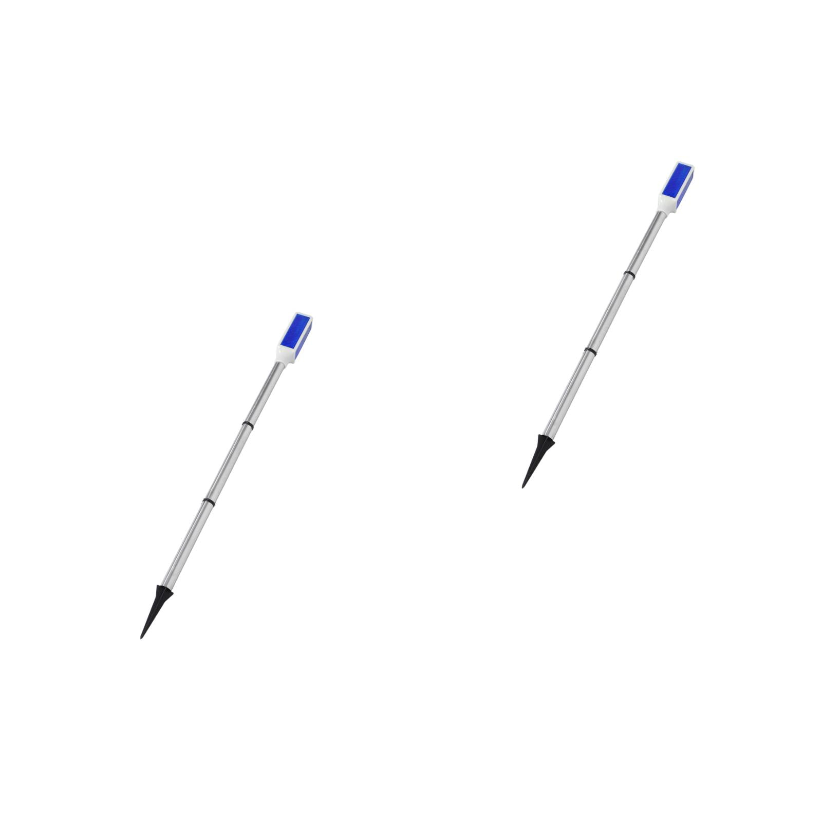 WORGEOUS 2pcs Solar LED Road Reflector Lights Driveway Entrance Traffic ...