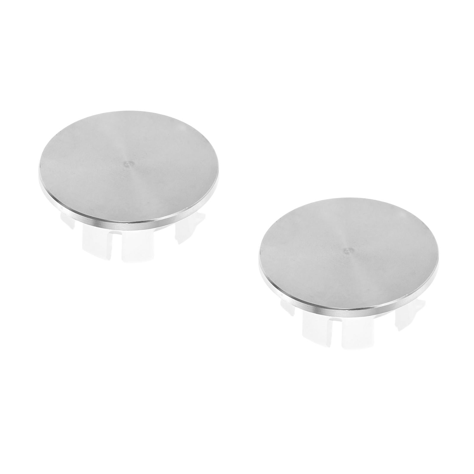 WORGEOUS 2pcs Stainless Steel Overflow Ring Decorative Cover Wash Basin ...