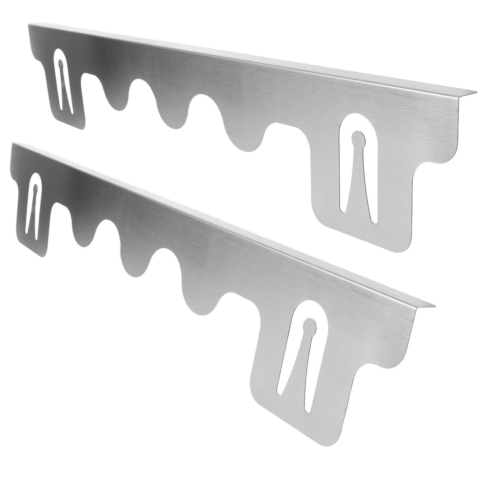 WORGEOUS 2pcs Stove Gap Covers Stainless Steel Heat Resistant Stove Gap ...