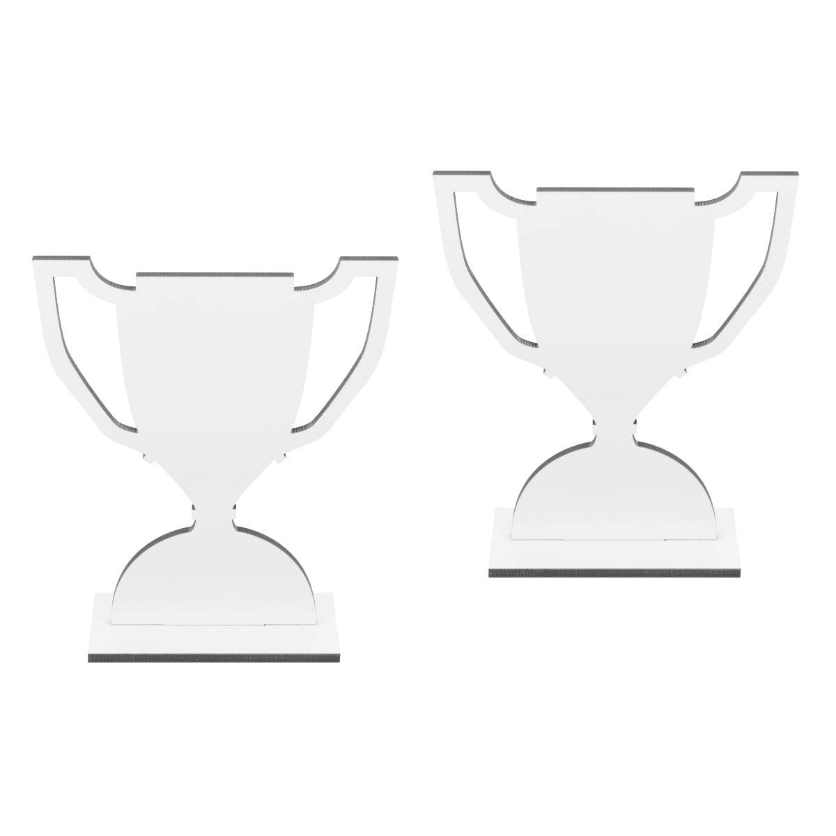 WORGEOUS 2pcs Sublimation Sports Standing Sign Heat Transfer Printing ...