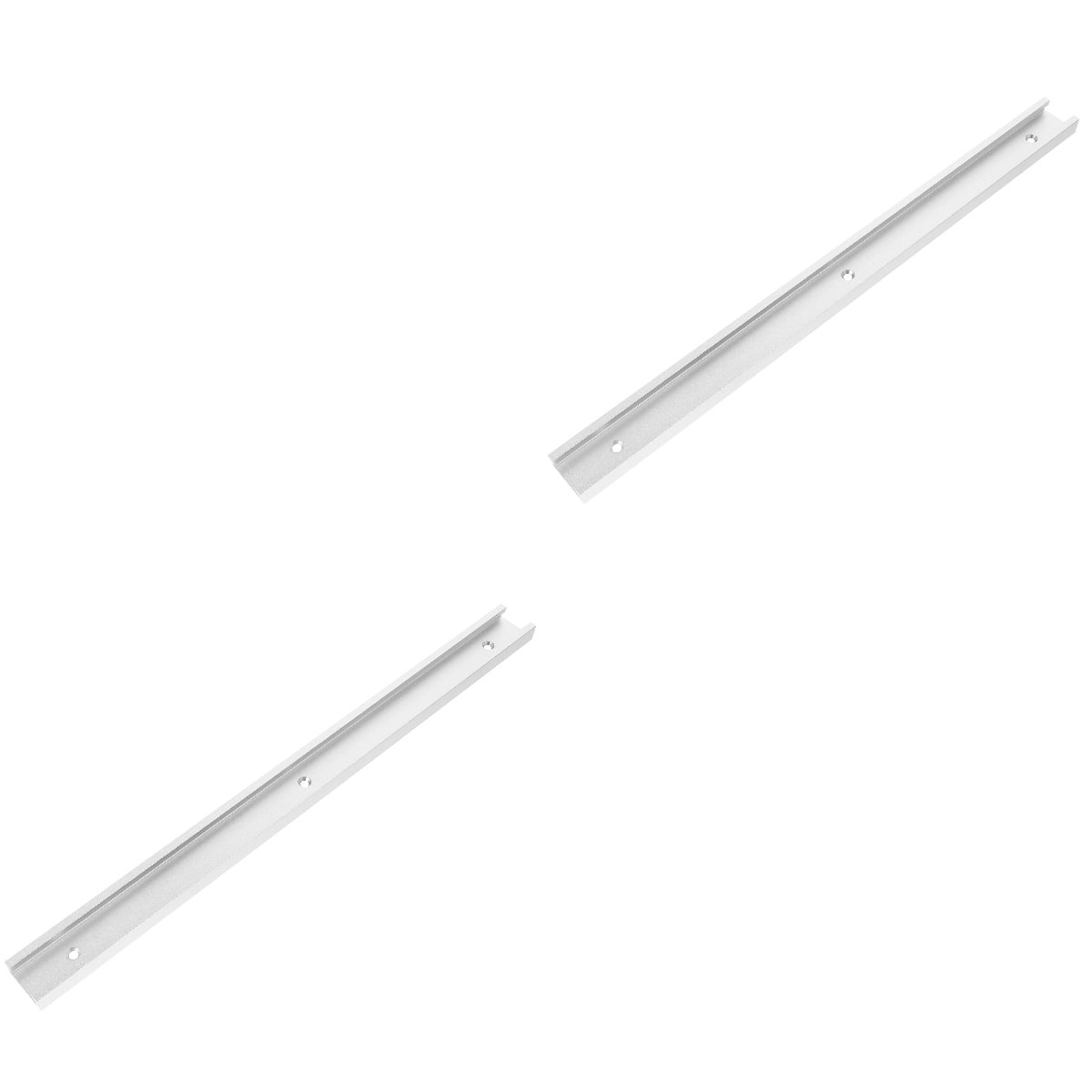 WORGEOUS 2pcs T Track Extrusion Guide Rail Equipment Aluminum Frame T ...