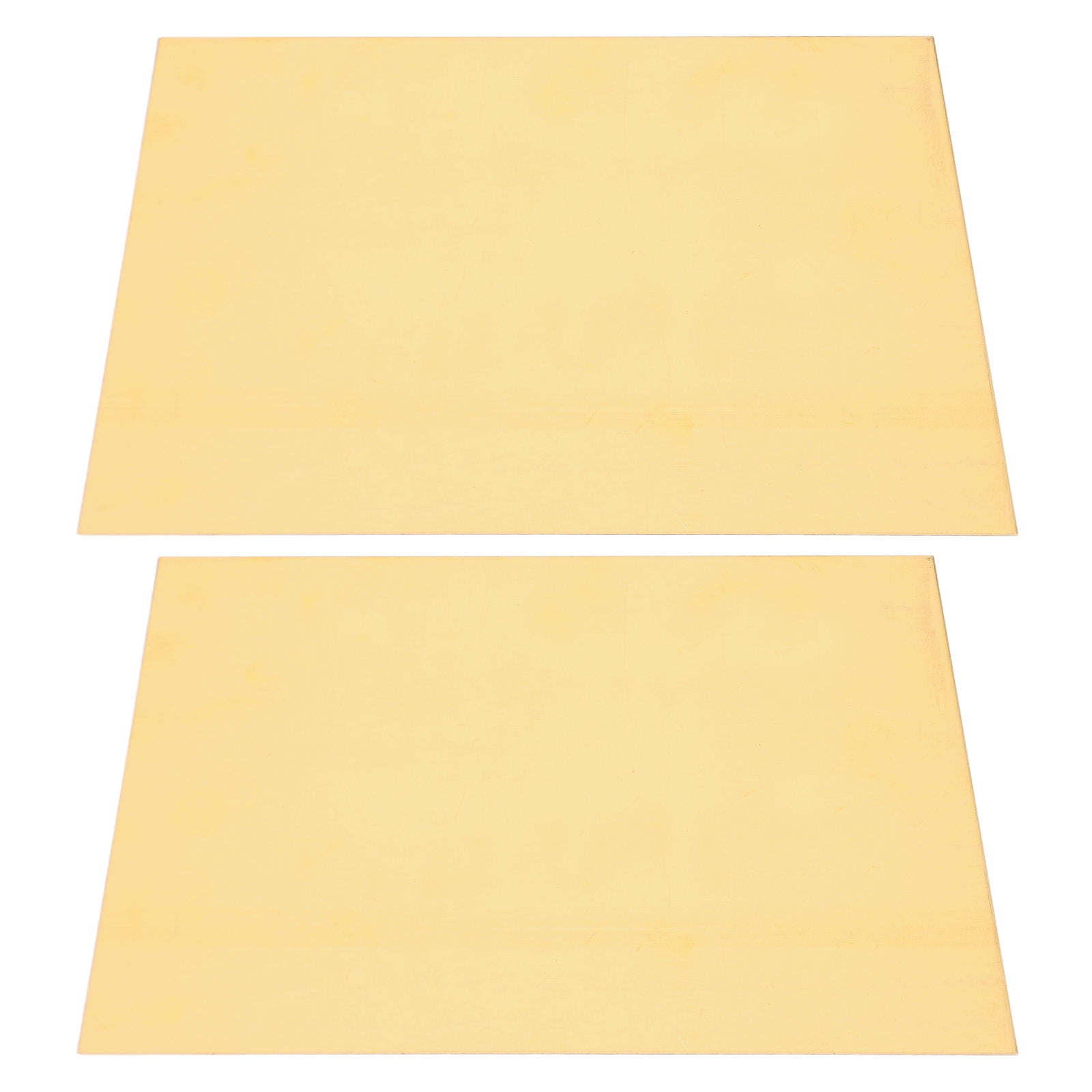 WORGEOUS 2pcs Thin Brass Plates For Crafts Electrical Work And Repairs ...