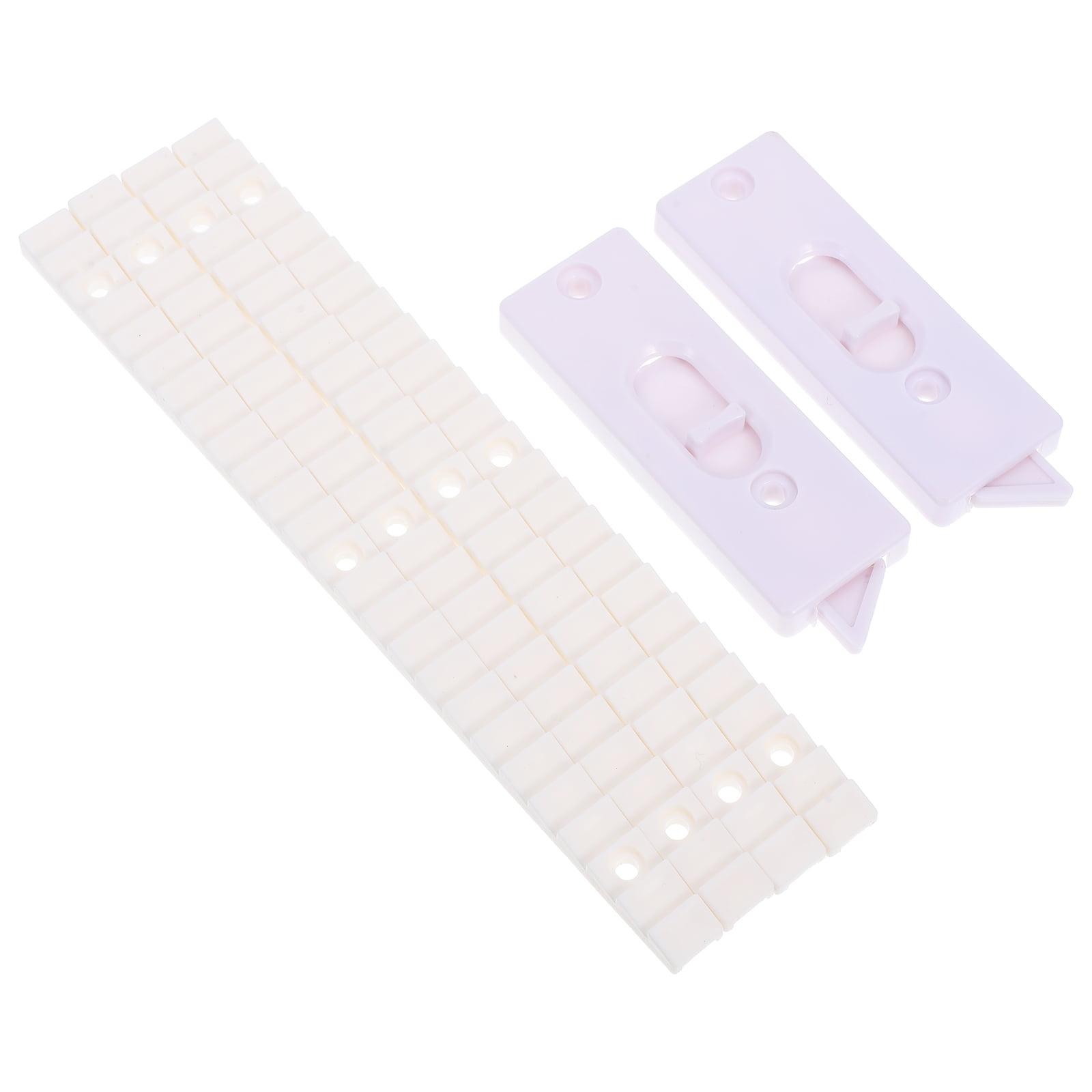 GOOHOCHY 2pcs White Snap In Spring Loaded Tilt Latch Locks for Window ...