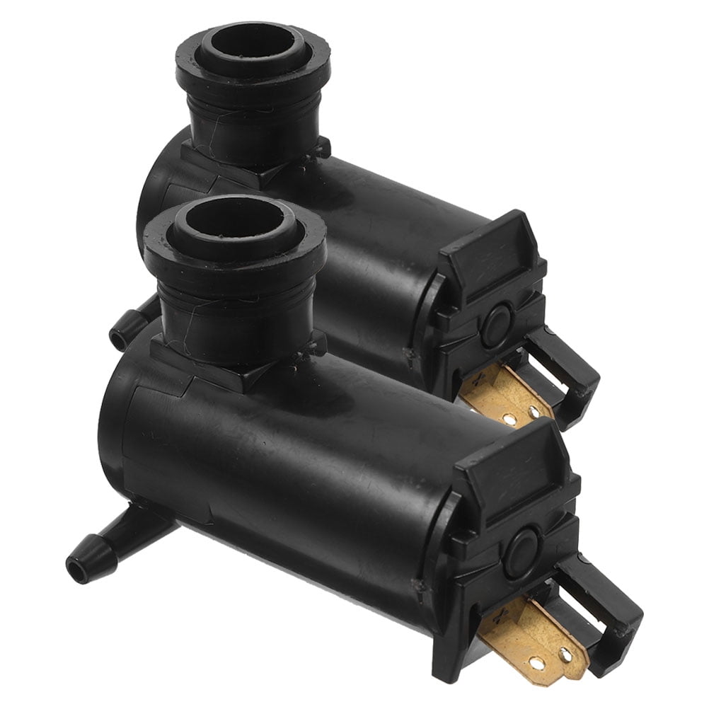 WORGEOUS 2pcs Universal Car Wiper Washer Pump Motor Van Large Hole ...