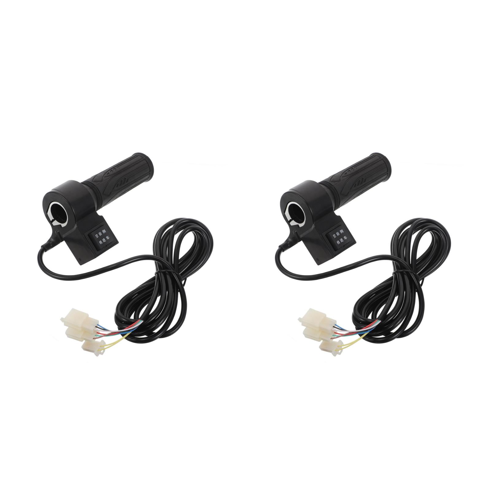FUTUREORYY Control Thumb Throttle Pc Black For Electric Motorcycle 2Set ...