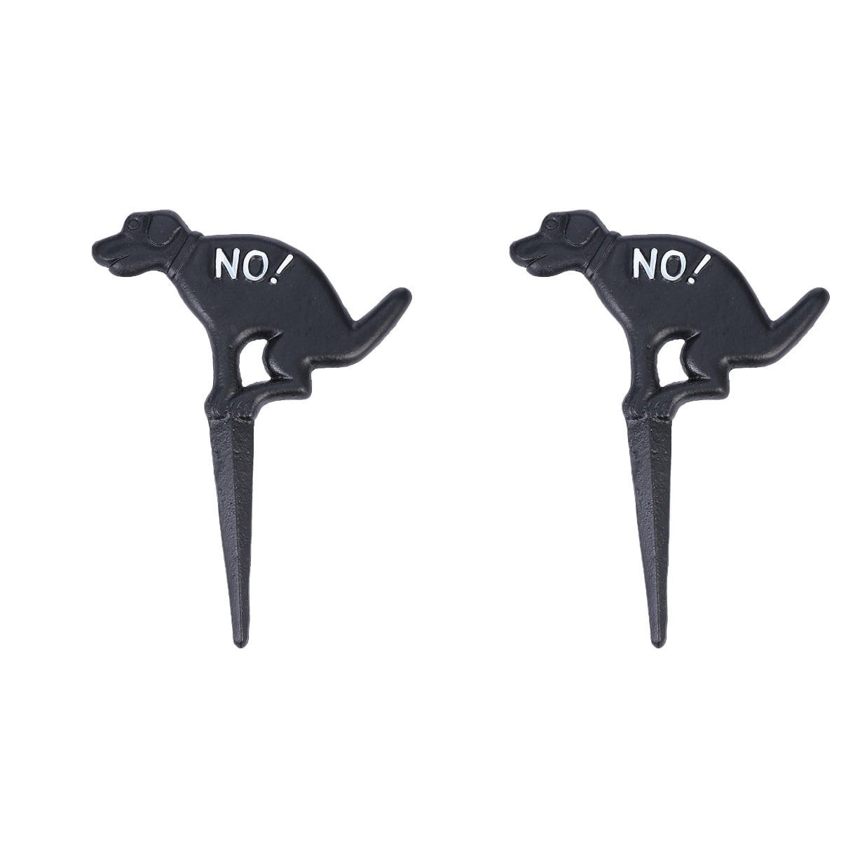 WORGEOUS 2pcs Useful Lawn Garden Decal Dog Inhibition Defecation Board ...