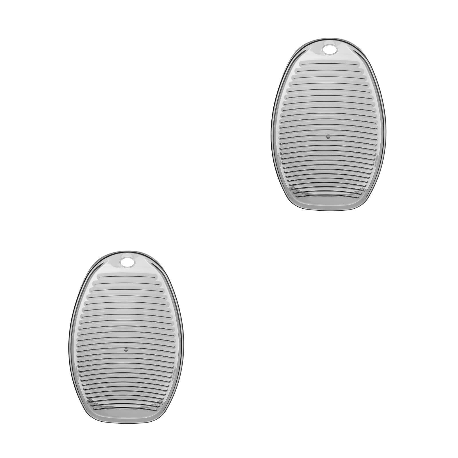 WORGEOUS 2pcs Washing Board：Washing Clothes Hand Wash Board Suitable ...