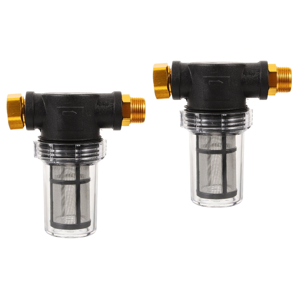 WORGEOUS 2pcs Water Filter High Pressure Sediment Filter Clean Inlet ...