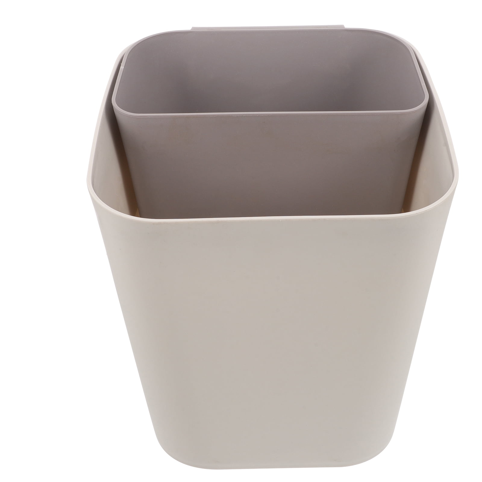 WORGEOUS 2pcs Wet and Dry Classified Waste Bin Dual-Use Trash Can ...
