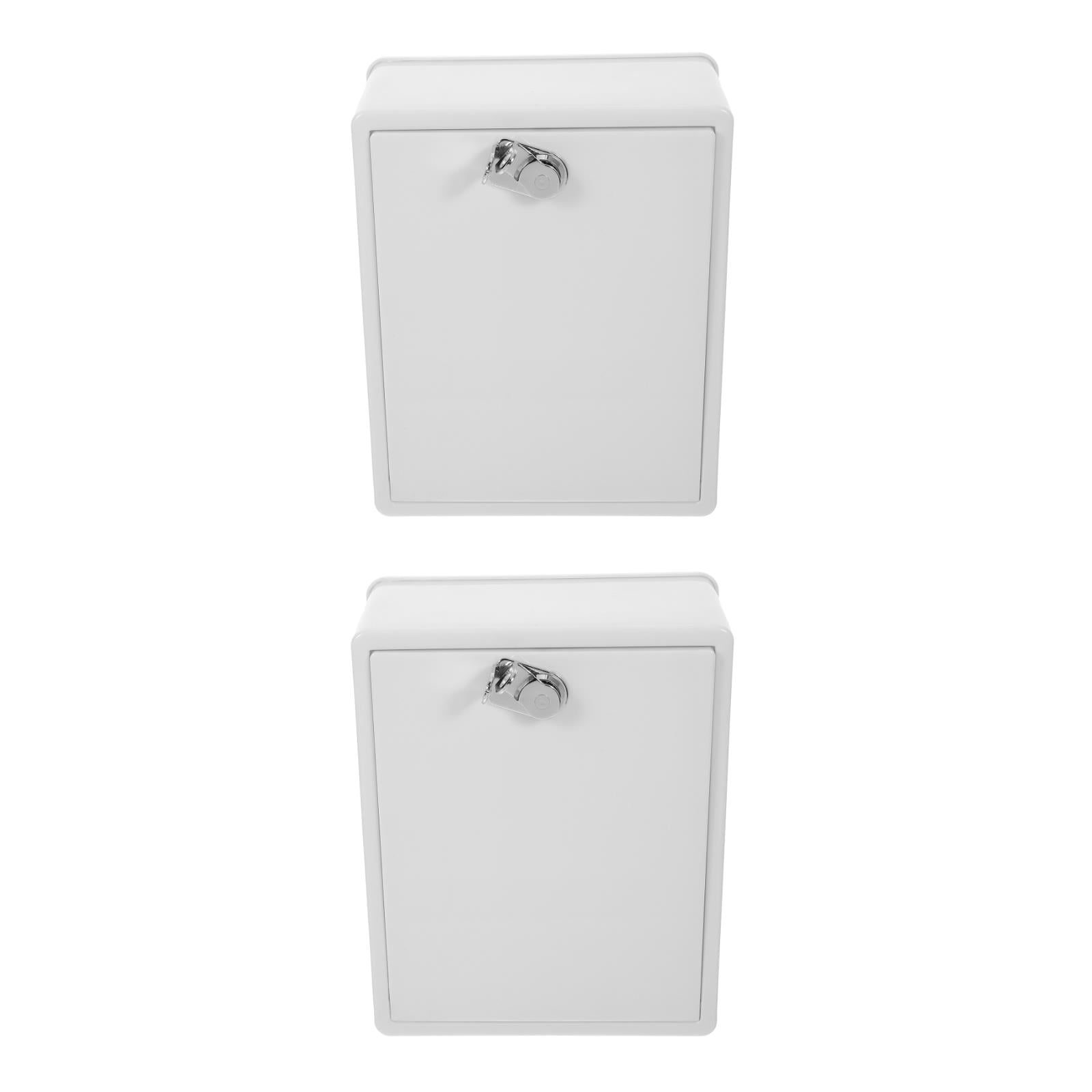 WORGEOUS 2pcs With Lock Milk Box For Wall Hanging Milk Box For Home ...