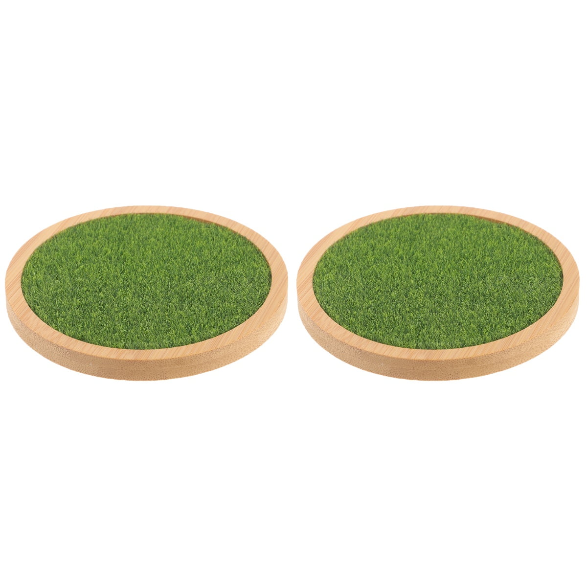 WORGEOUS 2pcs Wood Figure Display Stand Action Figure Display Base ...