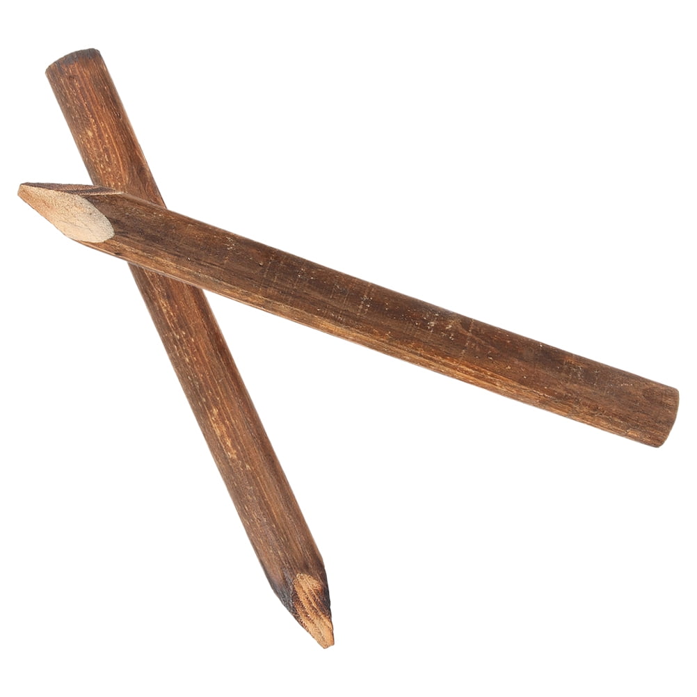 WORGEOUS 2pcs Wood Landscape Fence Post Fence Posts Garden Fence Post ...