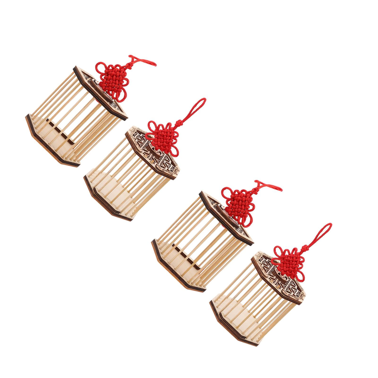 WORGEOUS 2pcs Wooden Cage House: 2Pcs Hatching Containers Habitat ...