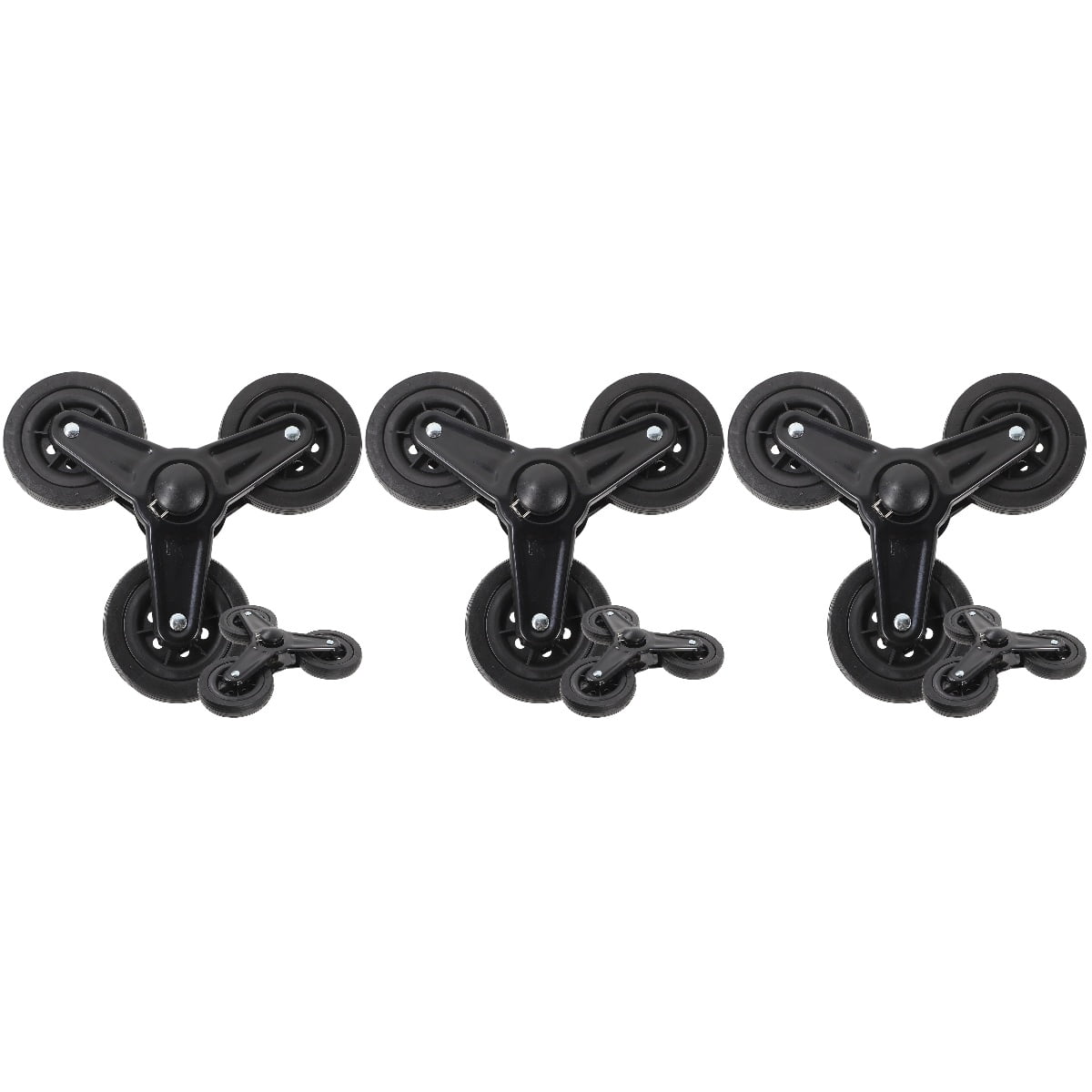 WORGEOUS 3 Pairs Heavy Duty Casters Luggage Cart Casters Hand Truck ...