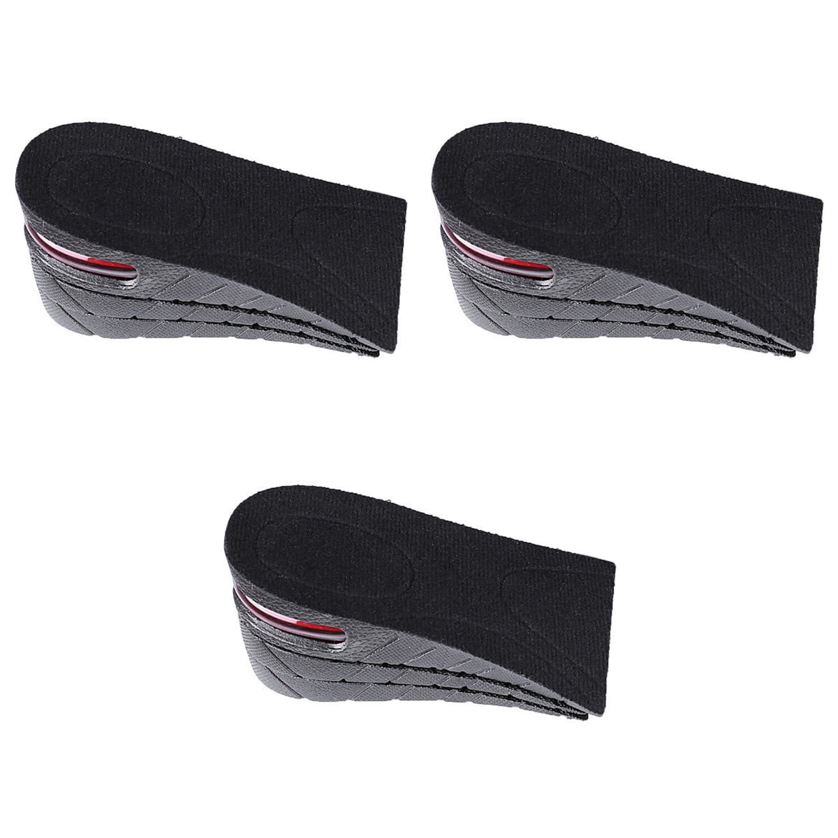 WORGEOUS 3 Pairs Invisible Height Increase Insole Height Lift Inserts ...