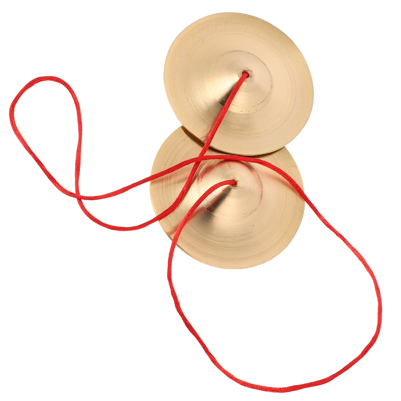 WORGEOUS 3 Pairs of Small Finger Cymbals Dance Cymbals Alloy Finger ...