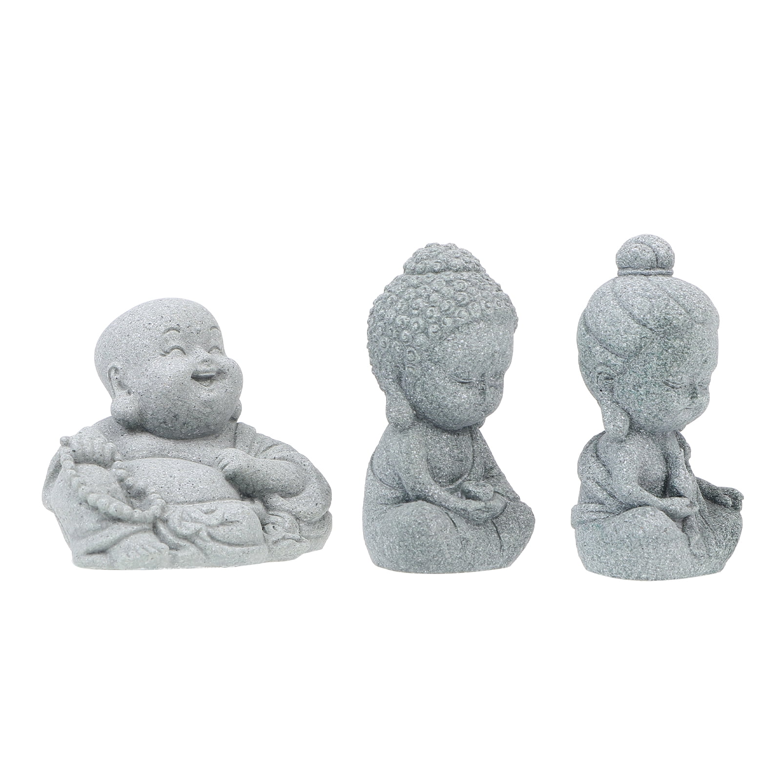 WORGEOUS 3 Pcs Buddha Statue Decoration Succulent Plant Office ... WORGEOUS 3 Pcs Buddha Statue Decoration Succulent Plant Office ...