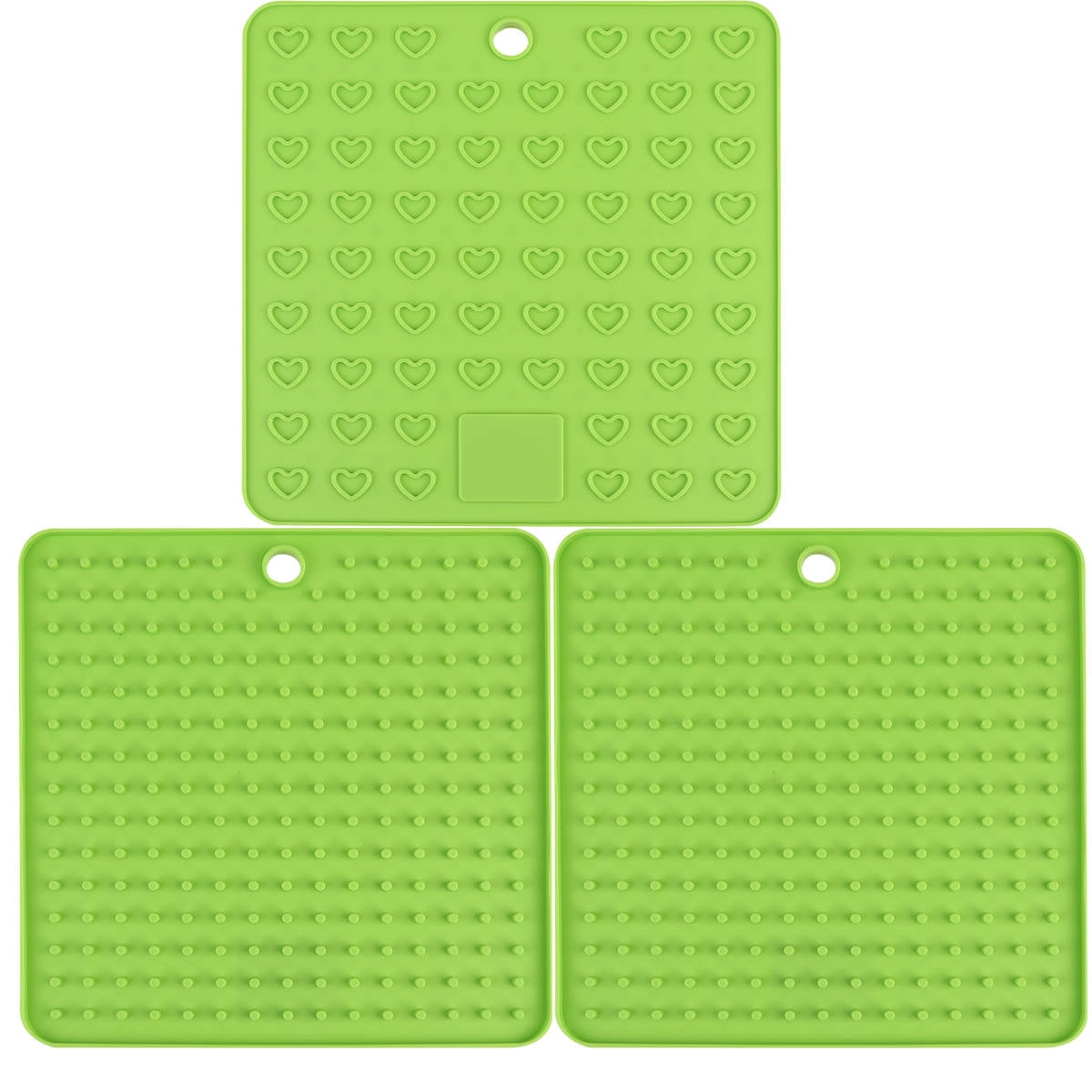 WORGEOUS 3 Pcs Corner Sink Strainer Kitchen Basket Drain Mat - Walmart.com