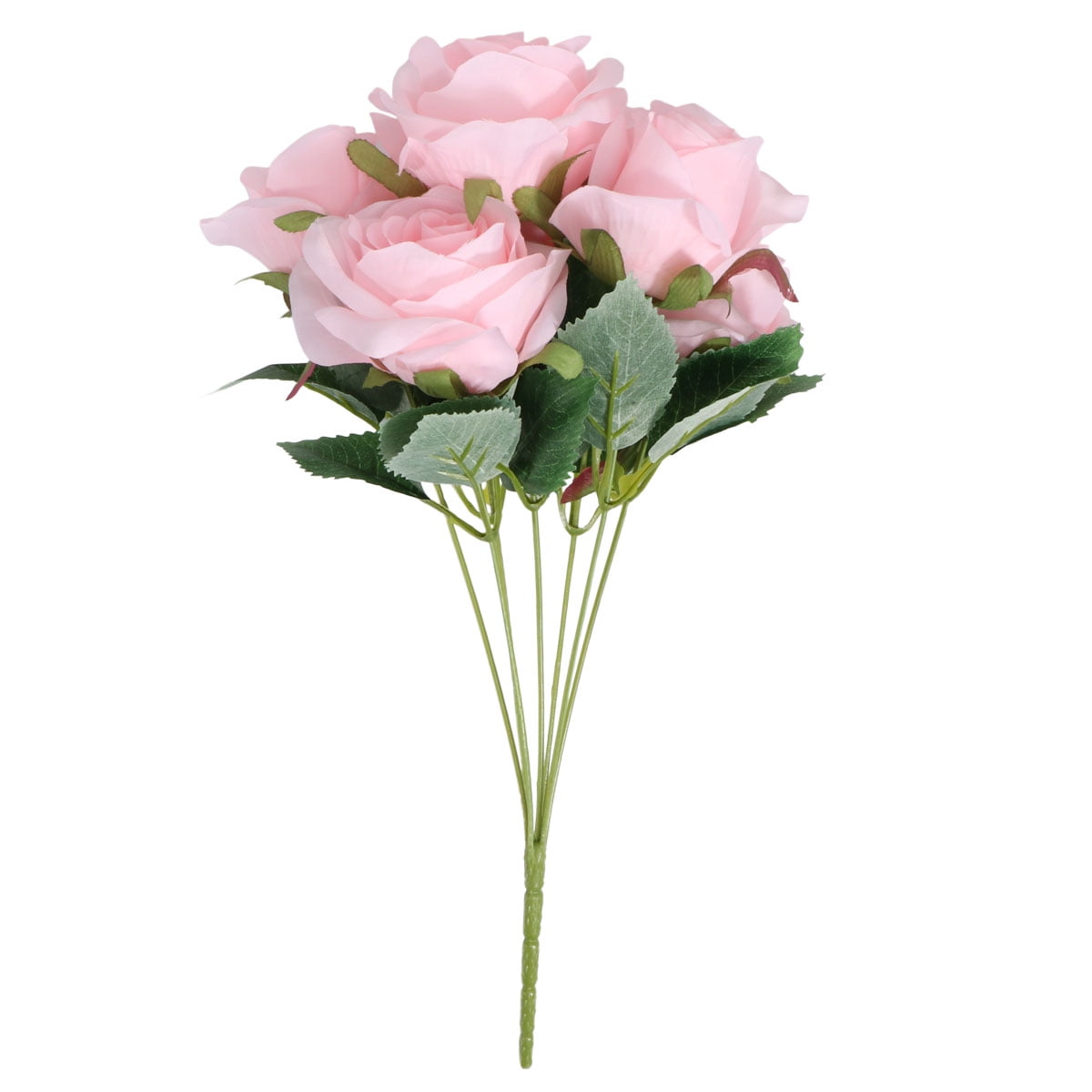 WORGEOUS 3 Pcs Fake Flowers for Decoration Artificial Pink Roses ...