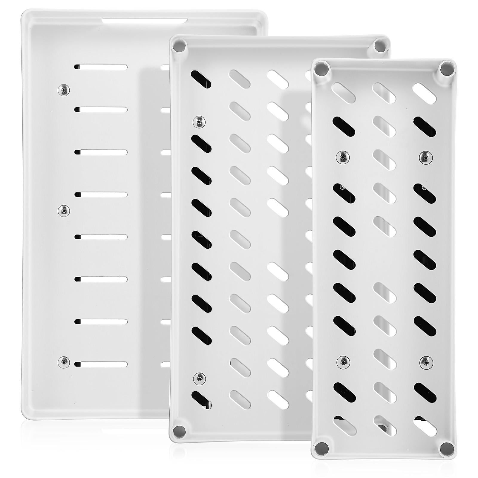 WORGEOUS 3 Pcs Kitchen Pull-Out Racks Organizer Countertop Storage ...