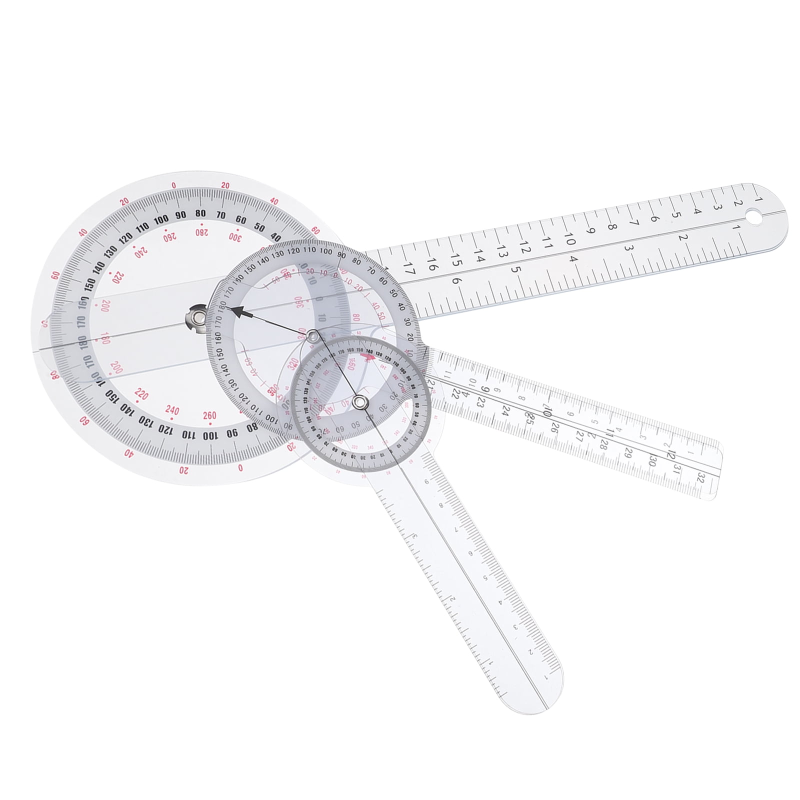 WORGEOUS 3 Pcs Light Bulb High Heel Shoe Removable Buckle Medical Ruler ...