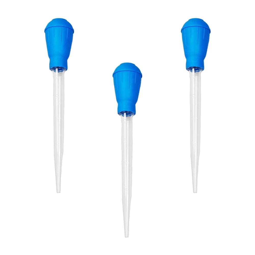WORGEOUS 3 Pcs Pool Net Skimmer Dropper Pipette 29x5cm Blue - Walmart.com