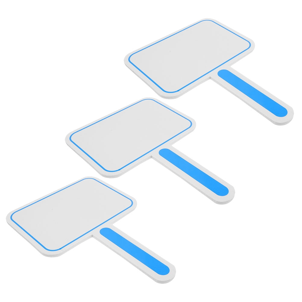 WORGEOUS 3 Pcs Poster White Board Paddles for Classroom Score - Walmart.com