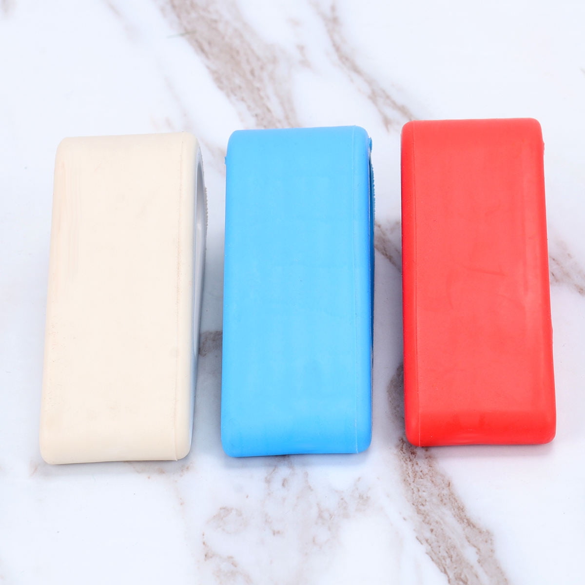 WORGEOUS 3 Pcs Simple Silicone Laptop Stand Triangular Adjustable ...