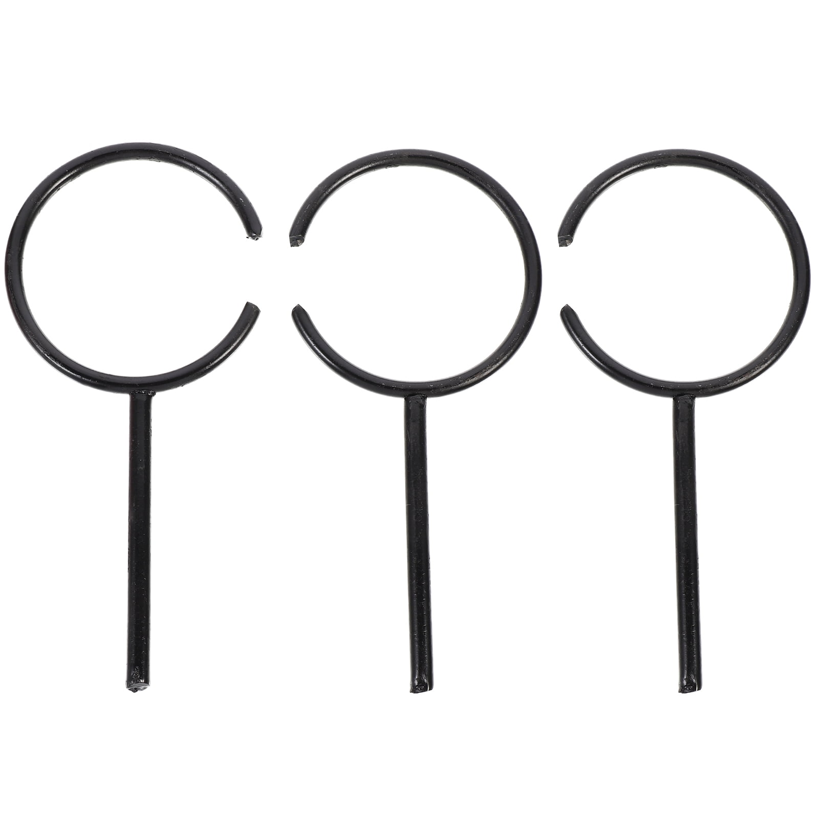 WORGEOUS 3 Pcs Support Stand Ring Beakers Necklace Holder Labs Retort ...