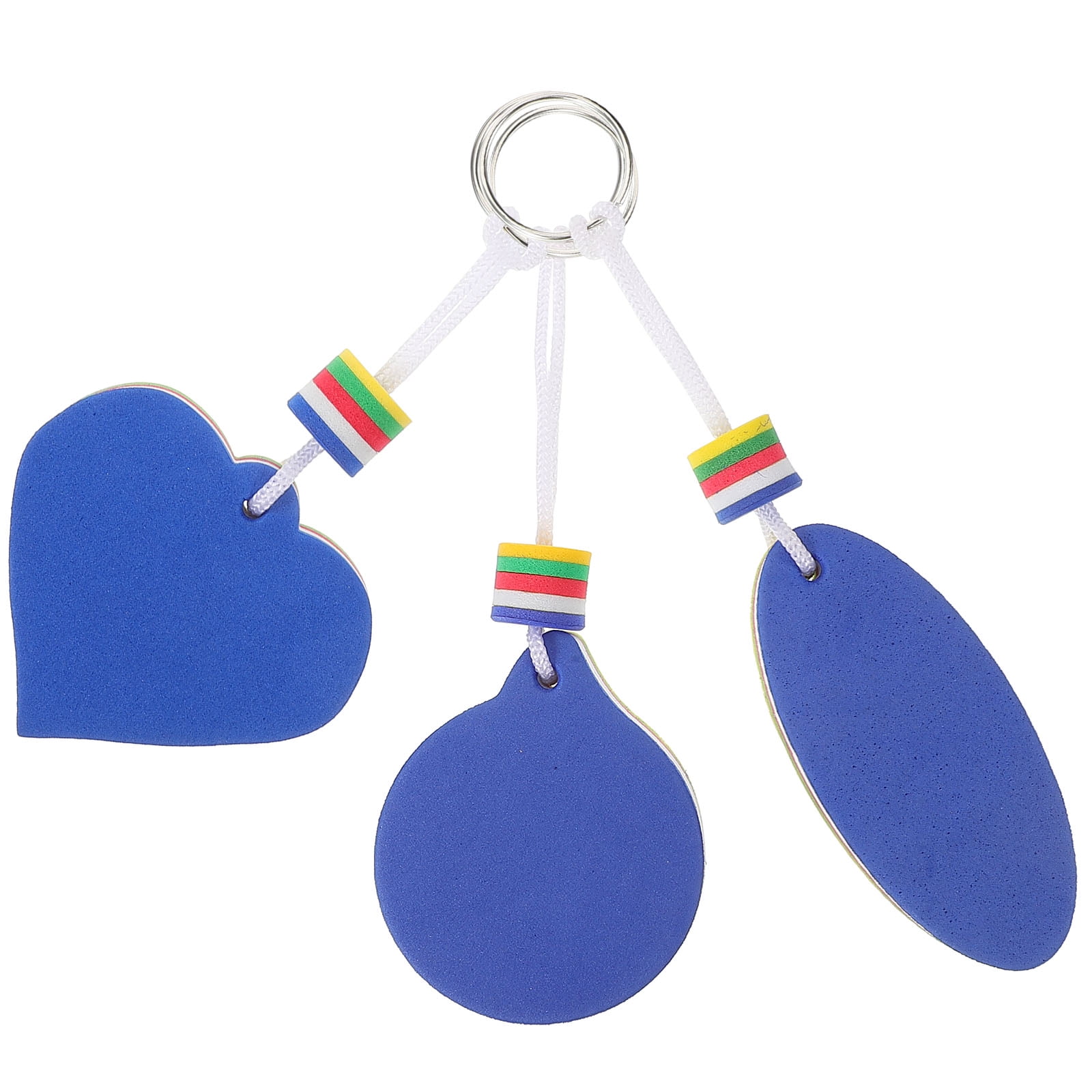 WORGEOUS 3 Pcs Water Key Chain Air Tag Buoy Keychain 6.00X6.00X1.20CM ...