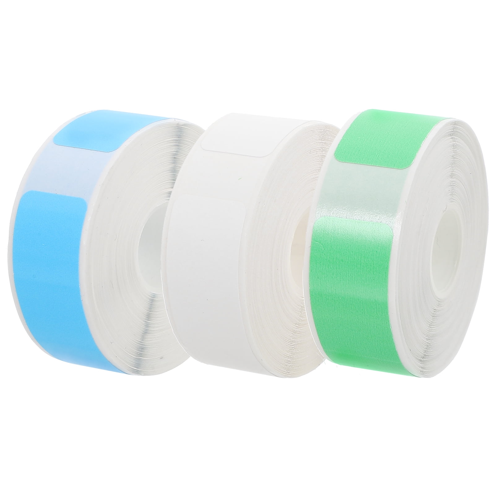 WORGEOUS 3 Rolls Self-adhesive Sticker Label Tape Printer Paper Thermal ...