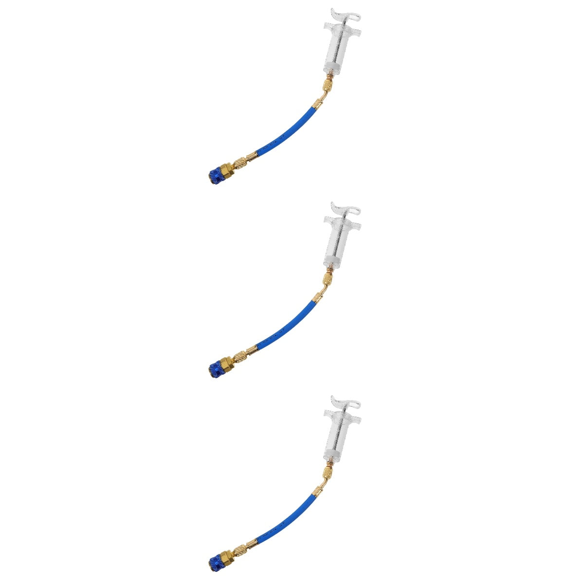 WORGEOUS 3 Sets Ac Oil Injector Manual Dye Injector Refrigerant Tool ...